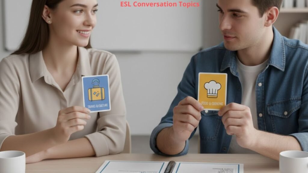 ESL Topics for Conversation (B1–B2): Printable Topic Bank for Private ...